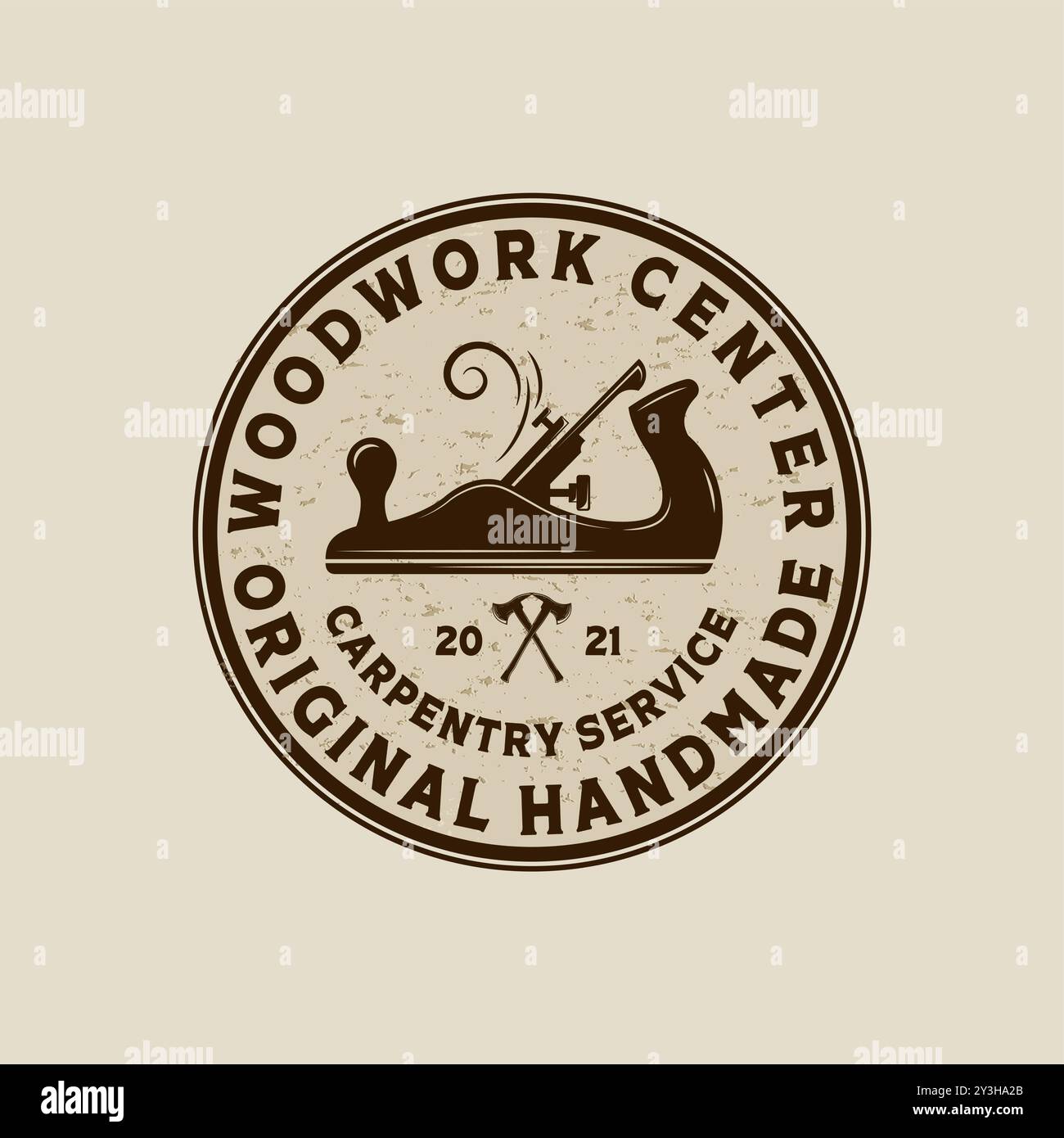 Woodwork Vector Illustration Logo Design. Woodwork Logo Template for ...