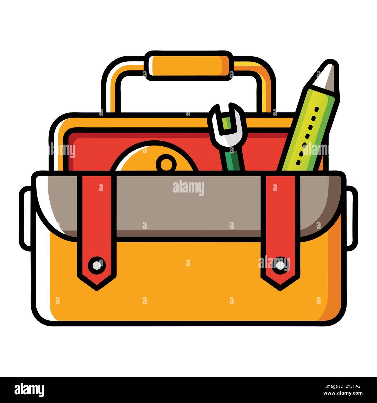 Hand drawn vector tools hi-res stock photography and images - Alamy