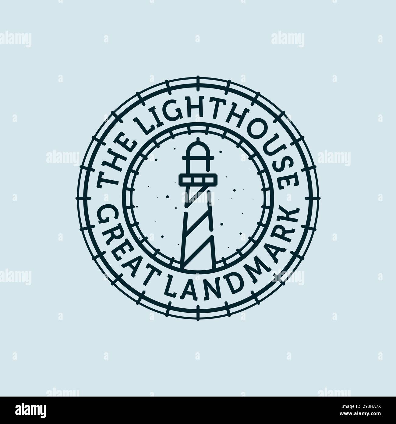 Lighthouse Vector Illustration Logo Design. Lighthouse or Beacon ...