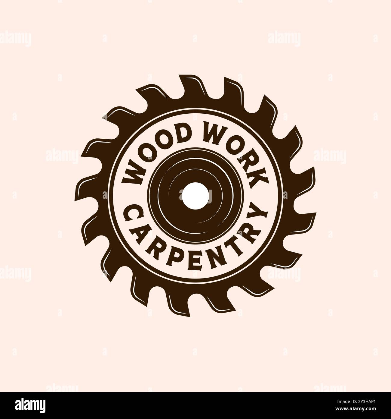 Woodwork Vector Illustration Logo Design. Woodwork Logo Template for ...