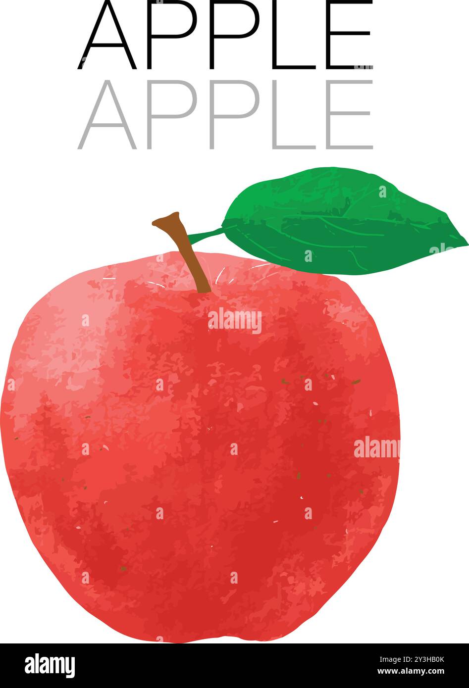 Red honeycrisp Stock Vector Images - Alamy