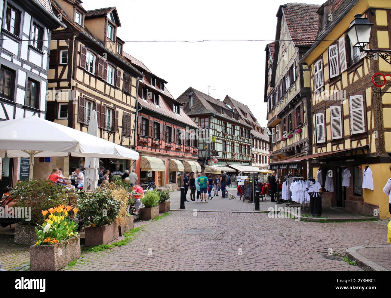 Old town of Obernai in France Stock Photo - Alamy