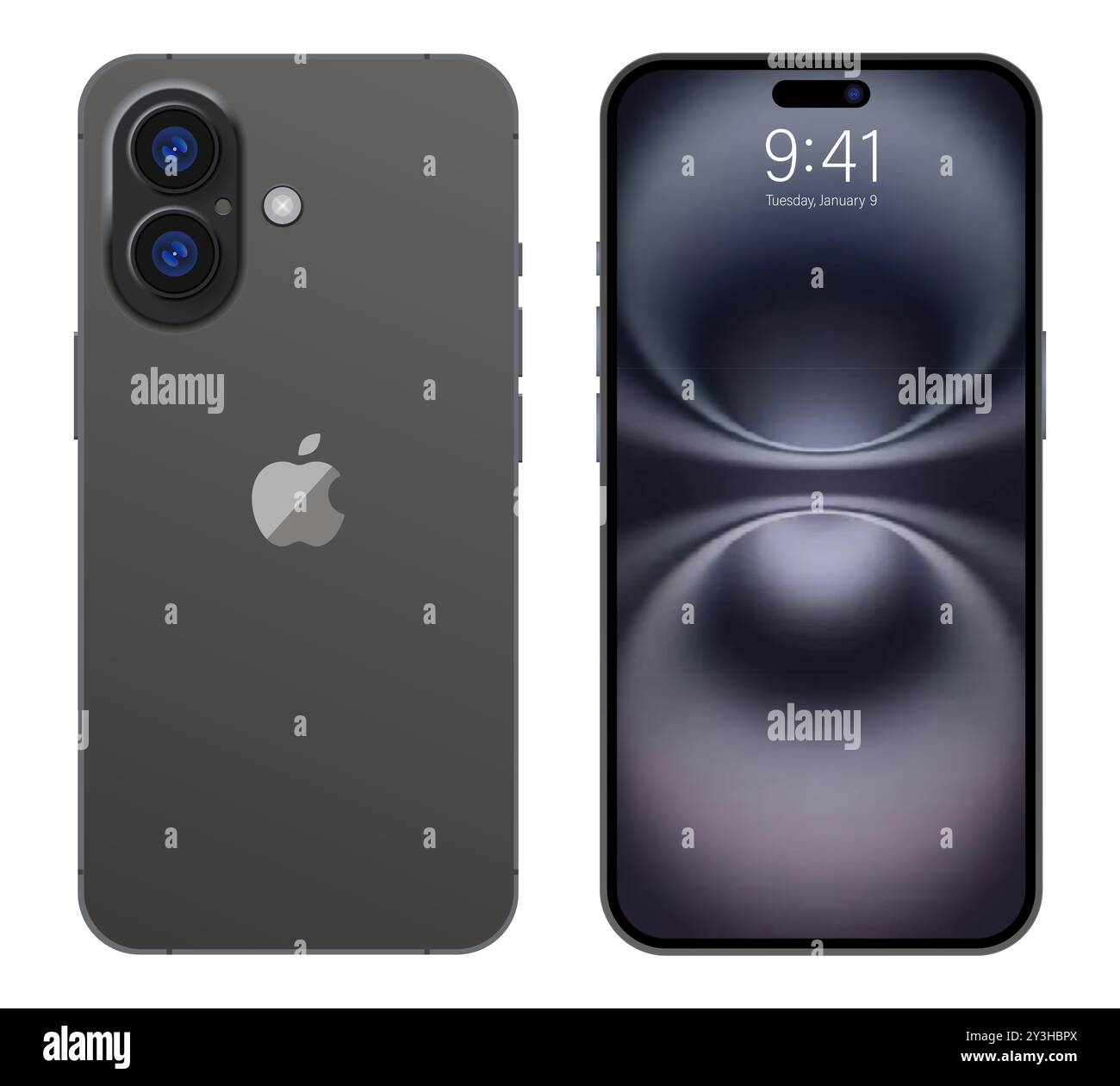 Iphone 16 pro max vector hi-res stock photography and images - Alamy