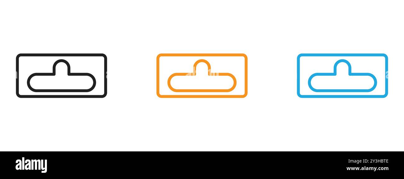 Euro hook icon vector logo set collection for web app ui Stock Vector ...