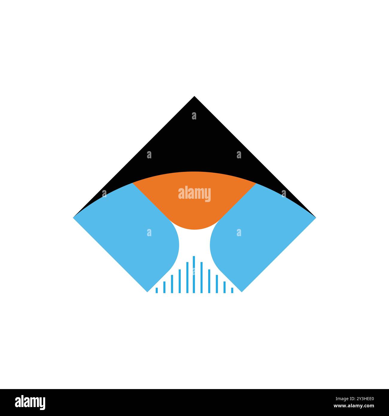 Triangle Minimal Tech and Brand Business Modern Logo Stock Vector Image ...