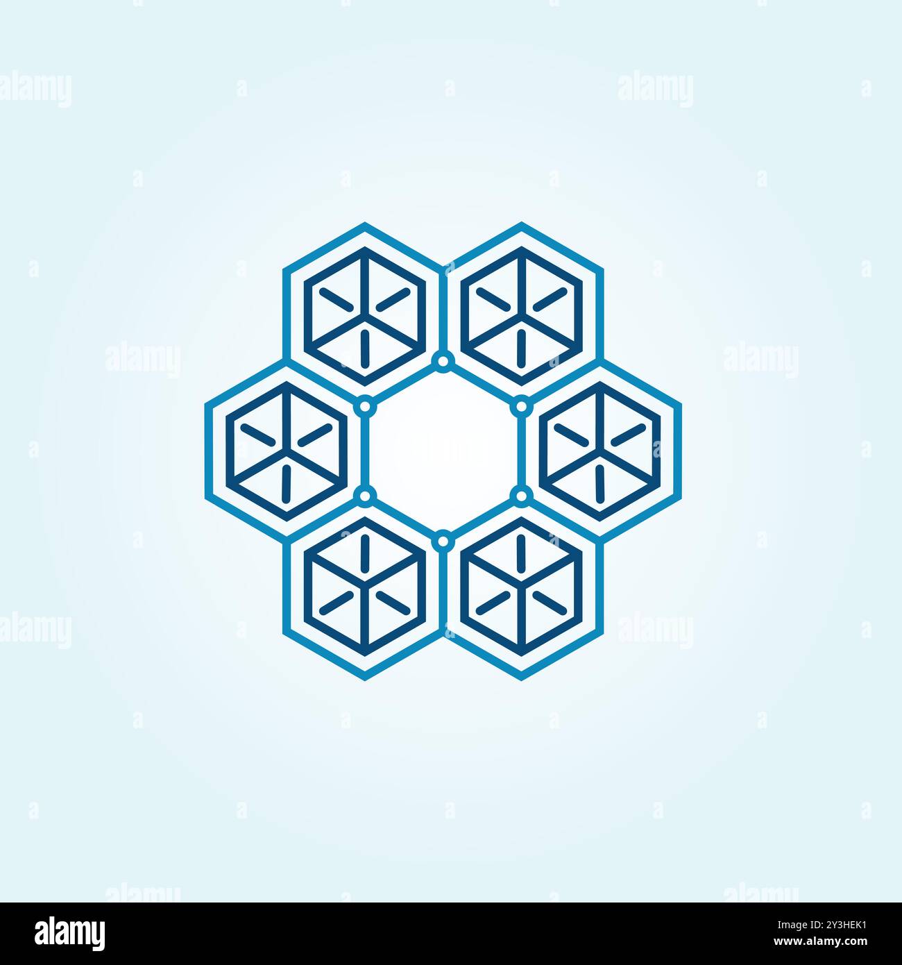 Technology Vector design elements hexagon Stock Vector Image & Art - Alamy
