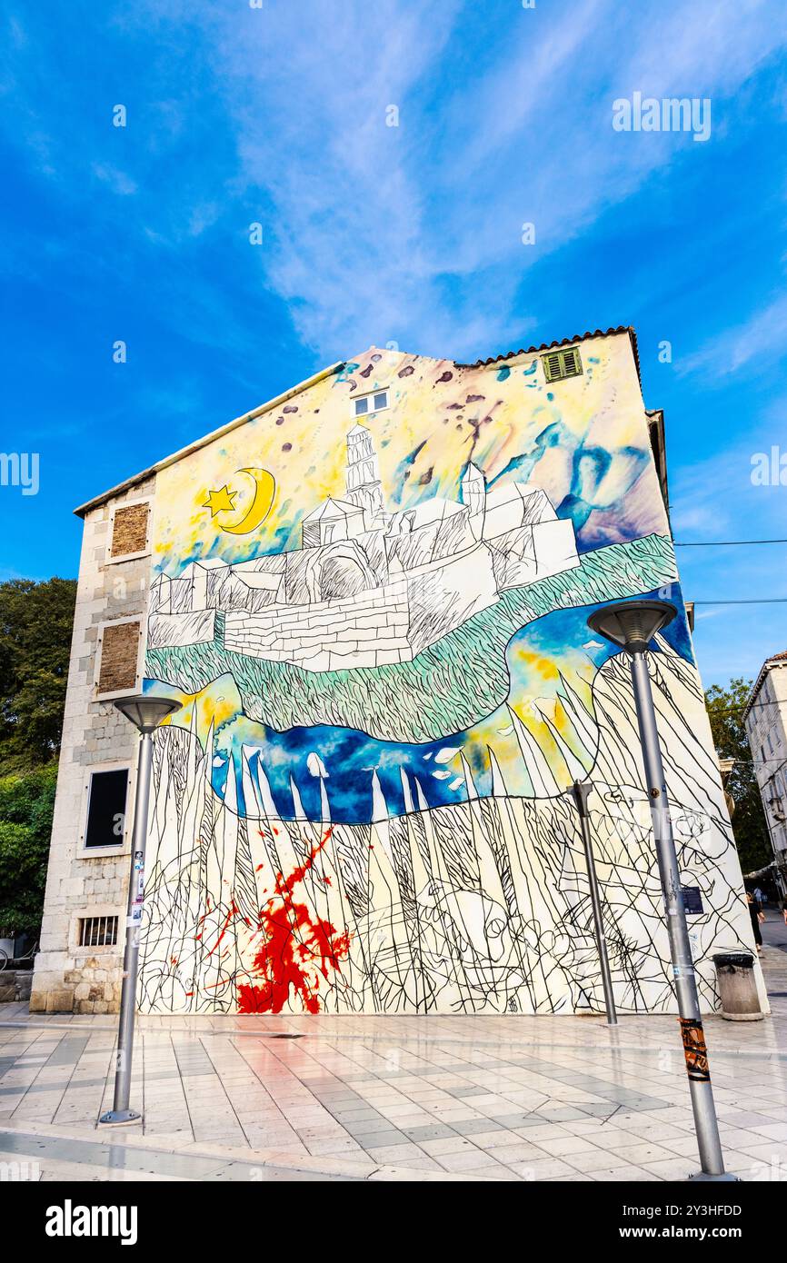 'Judith - The Siege of Bethulia' mural by Matko Trebotić on Marmont ...
