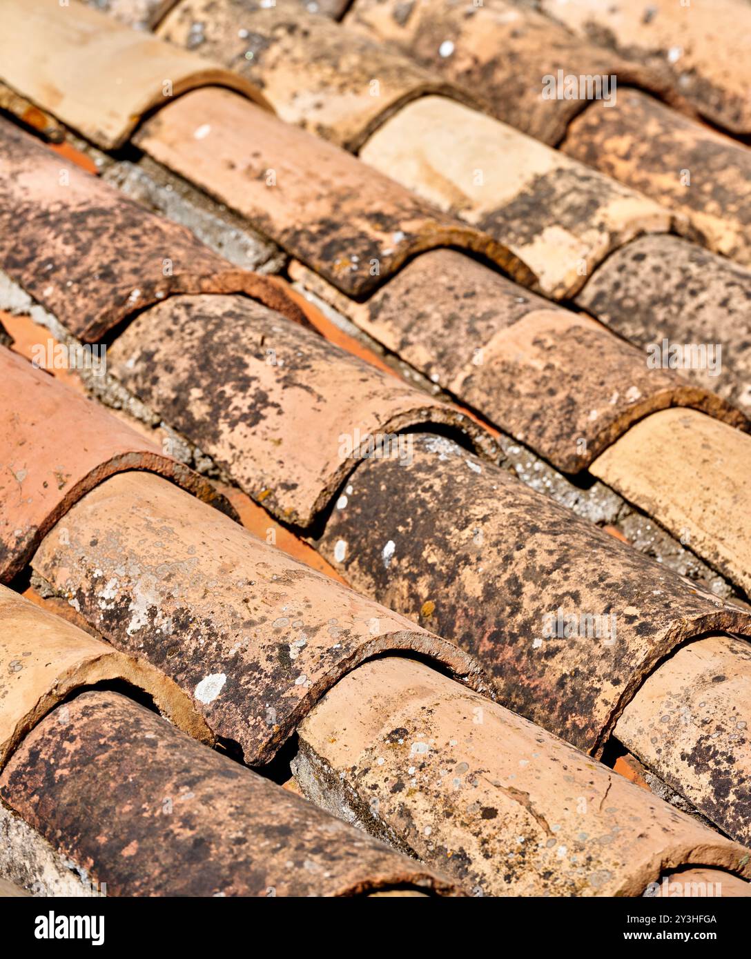Building, rooftop and tiles with sustainability, architecture and ...