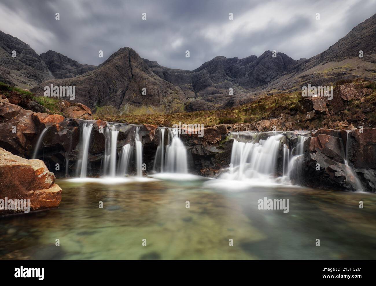 Isle of Skye - Fairy pool waterfall in Scotland, UK Stock Photo - Alamy