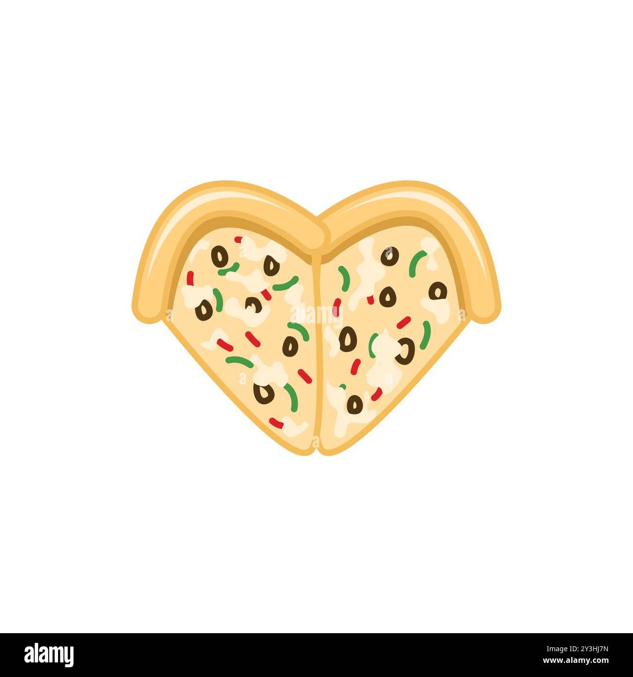 Heart shaped element Stock Vector Images - Alamy