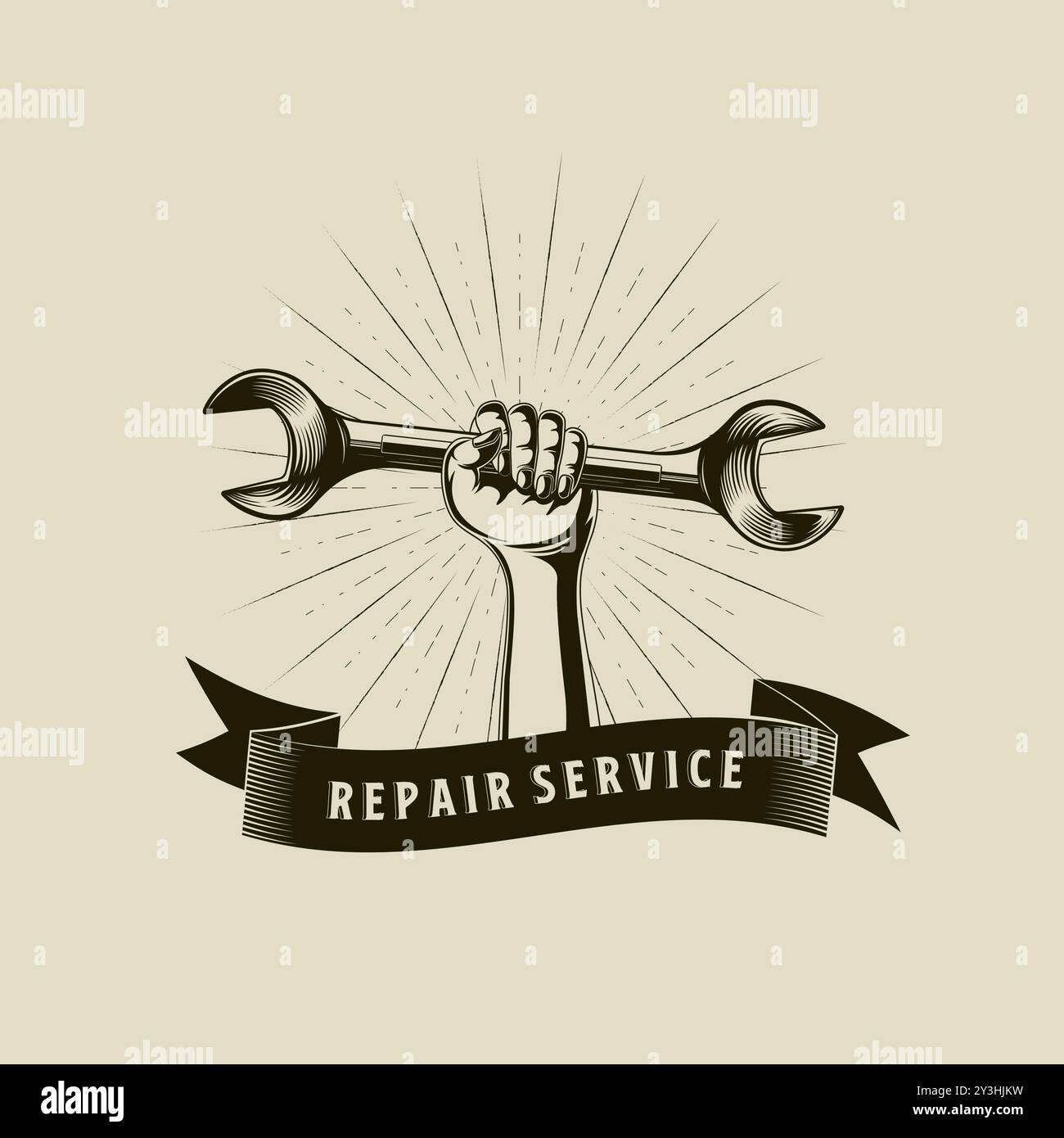 Hand repair Stock Vector Images - Alamy