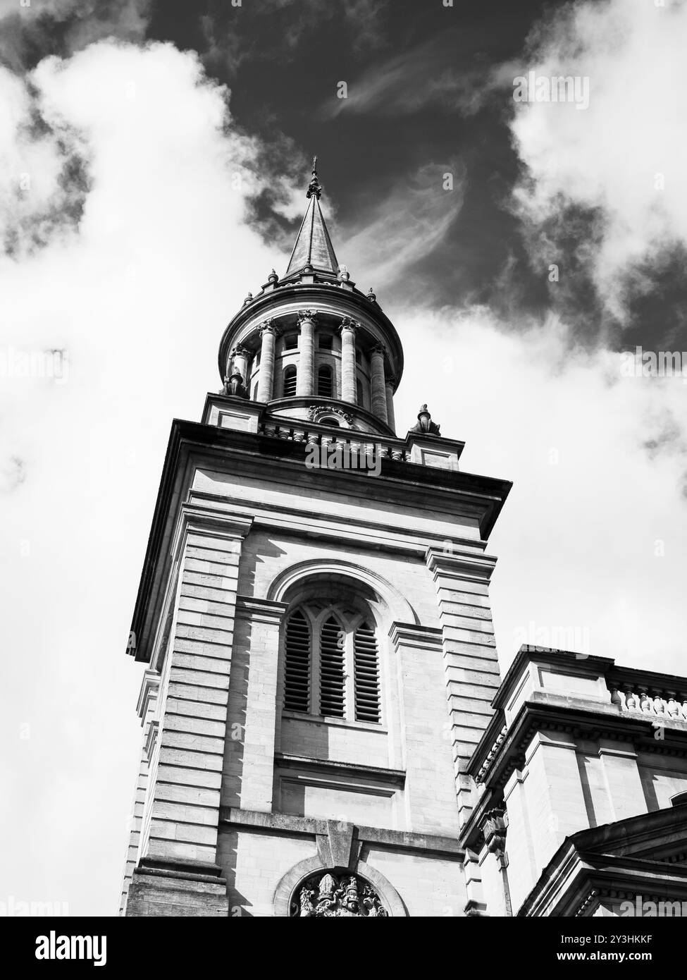 Uk university oxford spires Black and White Stock Photos & Images - Alamy