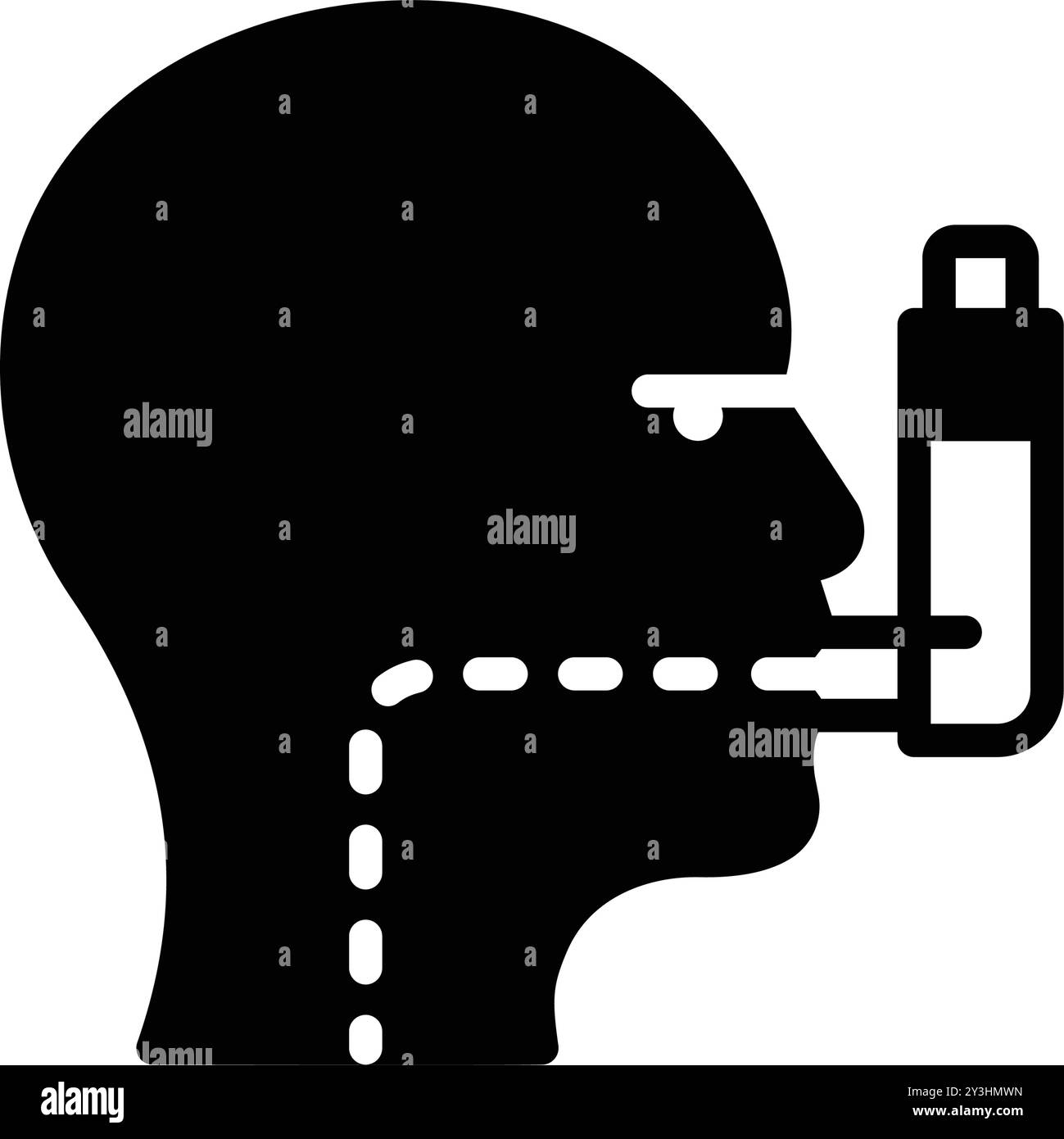Icon for asthma, respiration Stock Vector Image & Art - Alamy