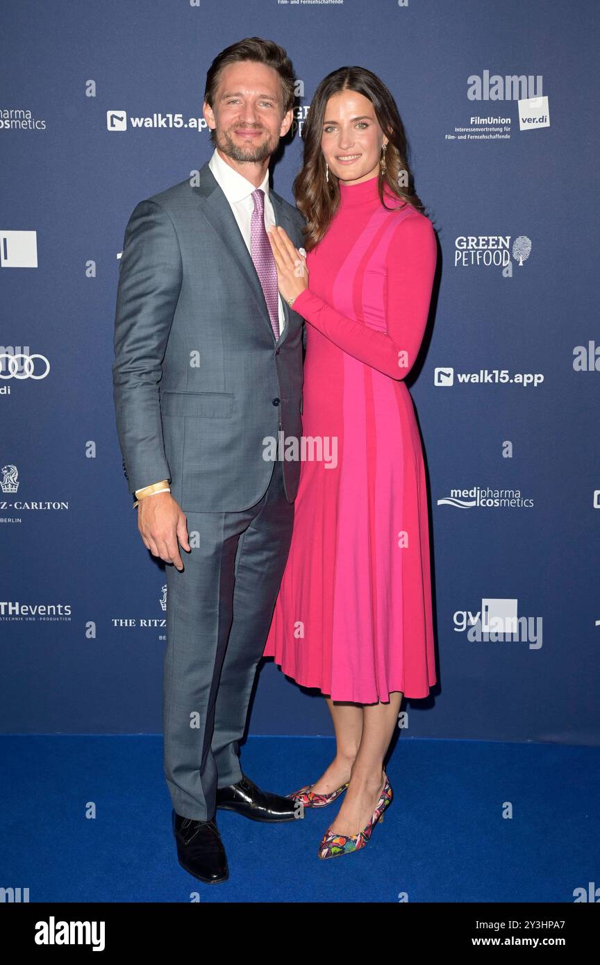 August Wittgenstein mit Ehefrau Mia Rohla bei der Verleihung des ...