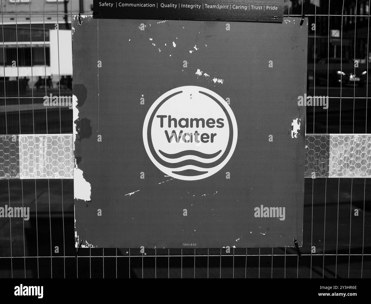 B&W, Thames Water and Barhale, Building Works, Park end Street, Oxford ...