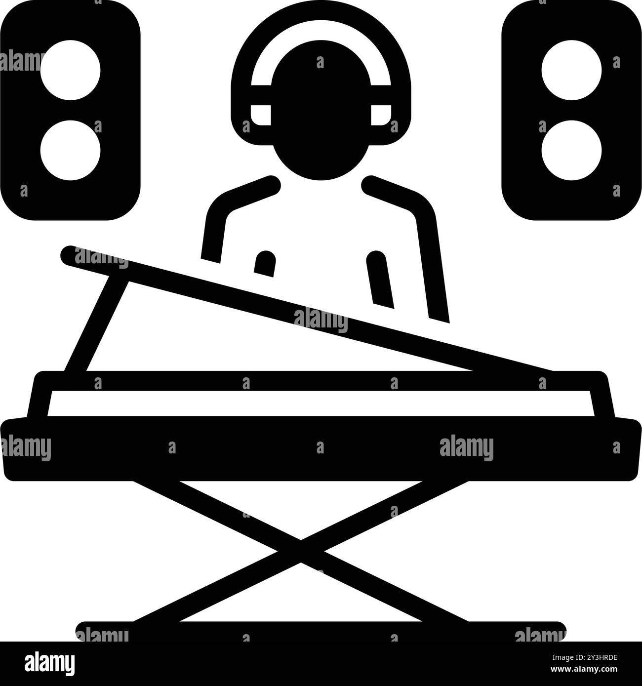 Music for pianoforte Cut Out Stock Images & Pictures - Alamy