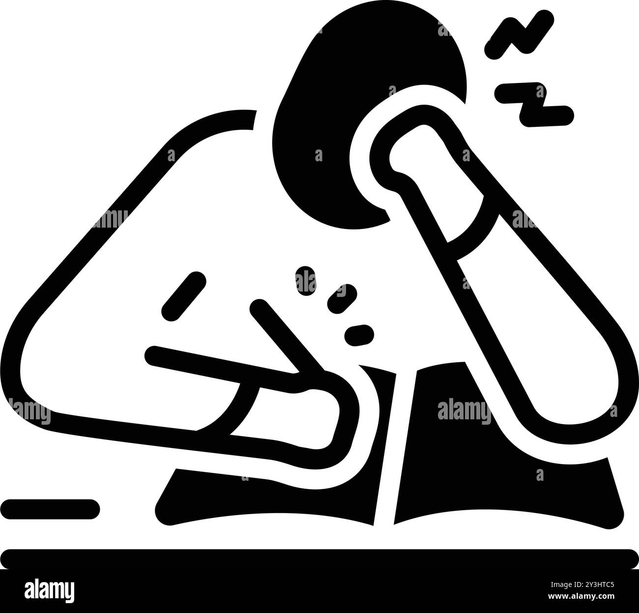 Difficulty stress Black and White Stock Photos & Images - Alamy