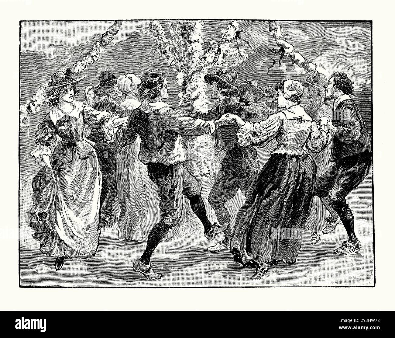 May pole dance hi-res stock photography and images - Alamy