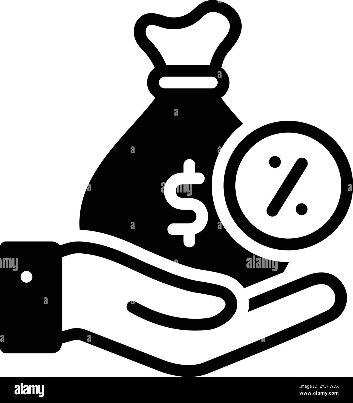 Icon for commission, payment Stock Vector Image & Art - Alamy