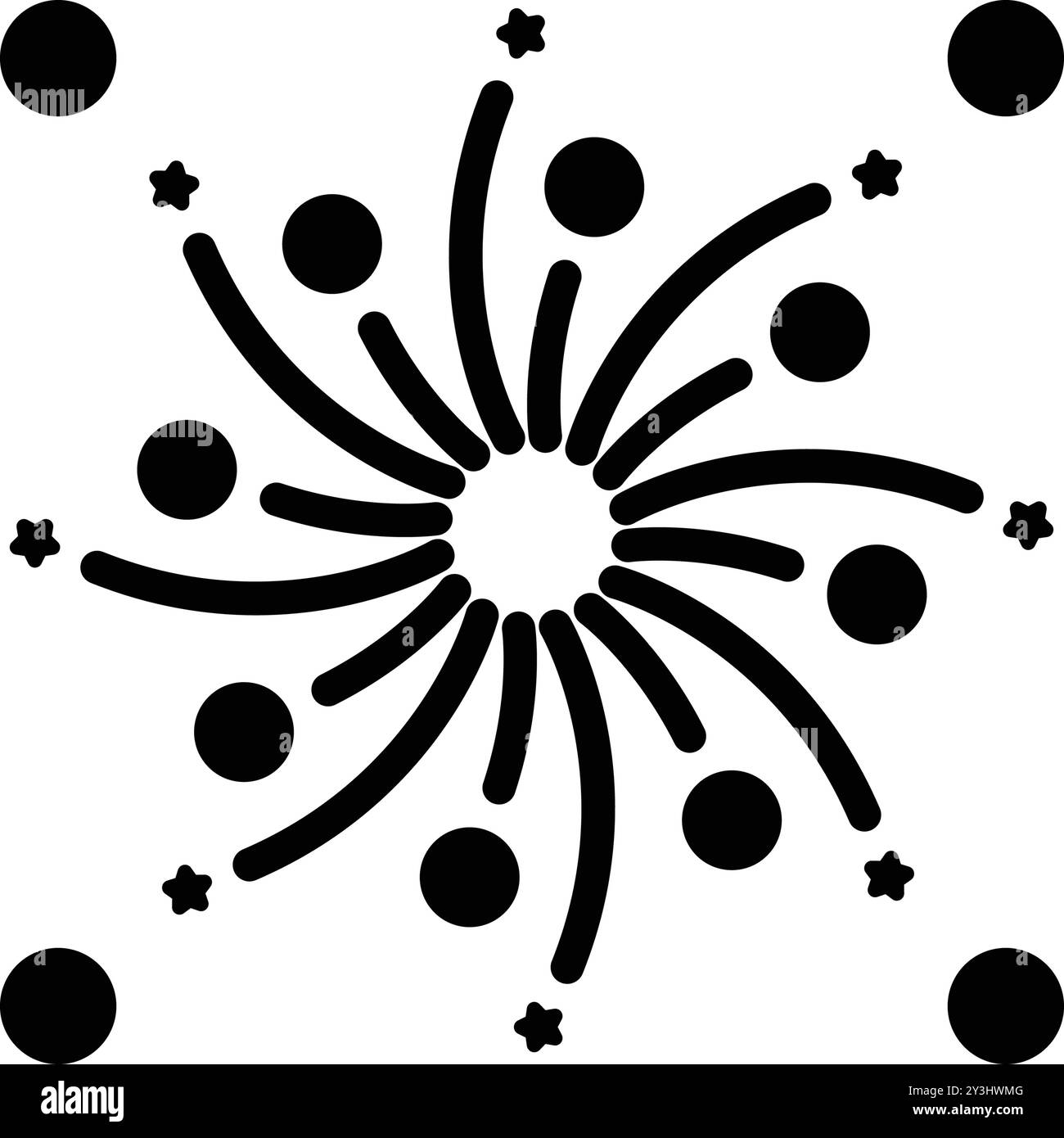 Icon for fireworks, celebration Stock Vector Image & Art - Alamy