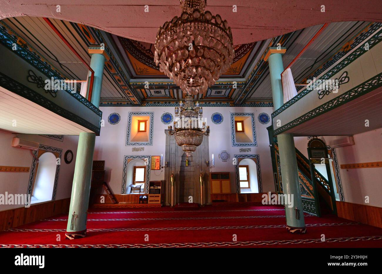 The Historical Isikli Mosque, located in Ardesen, Rize, Turkey, was ...