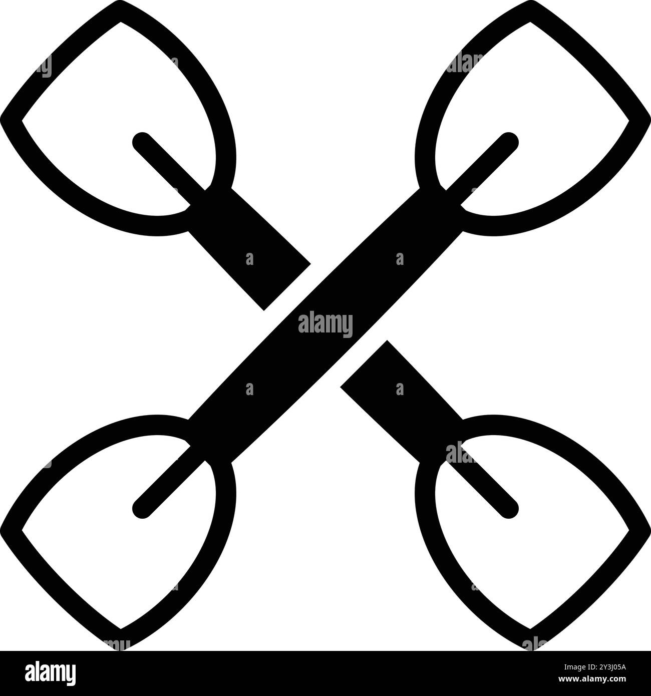 Icon for paddle, oar Stock Vector Image & Art - Alamy
