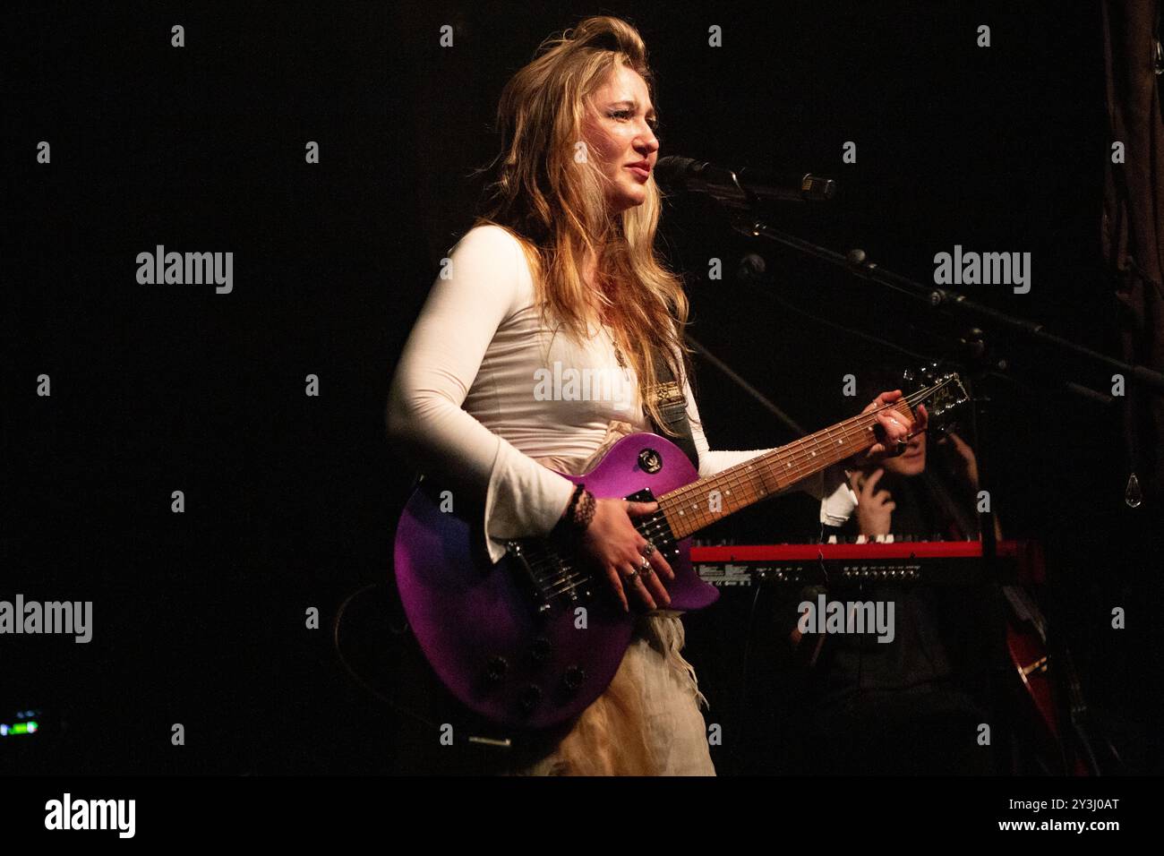 Oslo, Norway. 12th, September 2024. The Norwegian singer Alvah performs ...