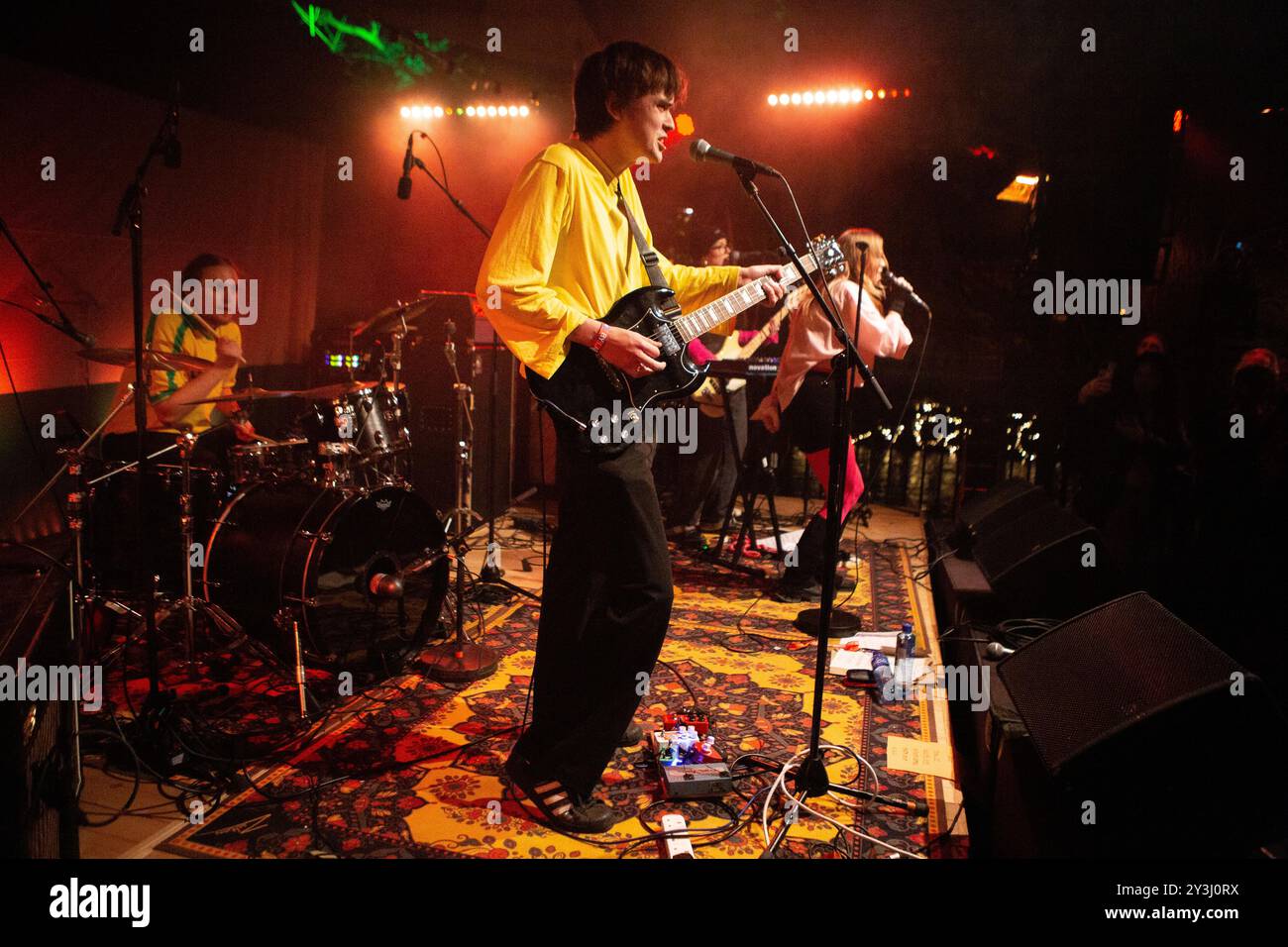 Oslo, Norway. 12th, September 2024. The English punk duo Punchbag ...
