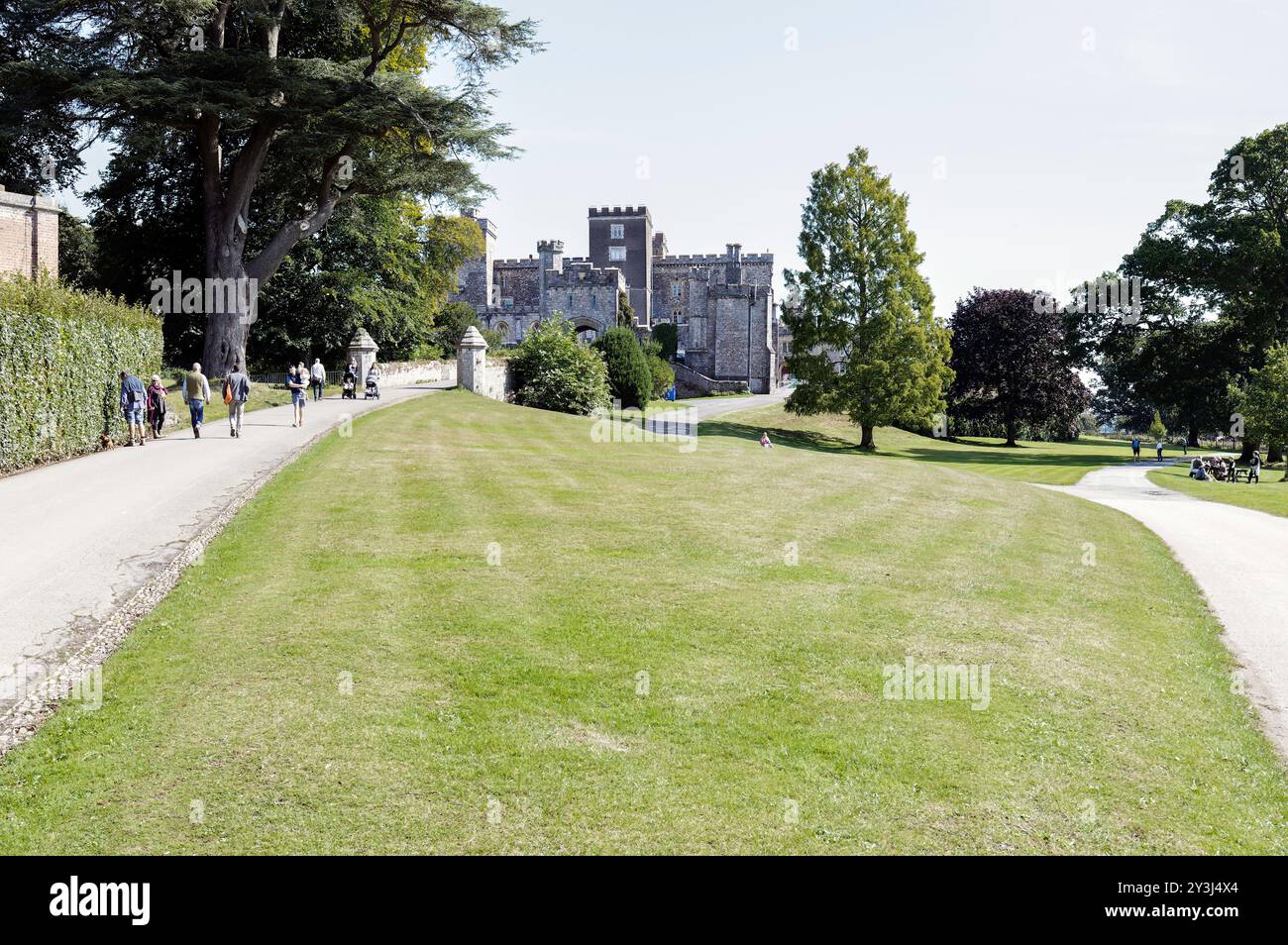 Powderham castle hi-res stock photography and images - Alamy