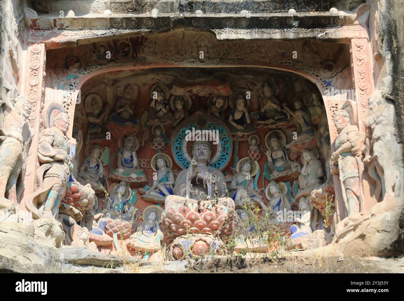 Nankan grottoes hi-res stock photography and images - Alamy