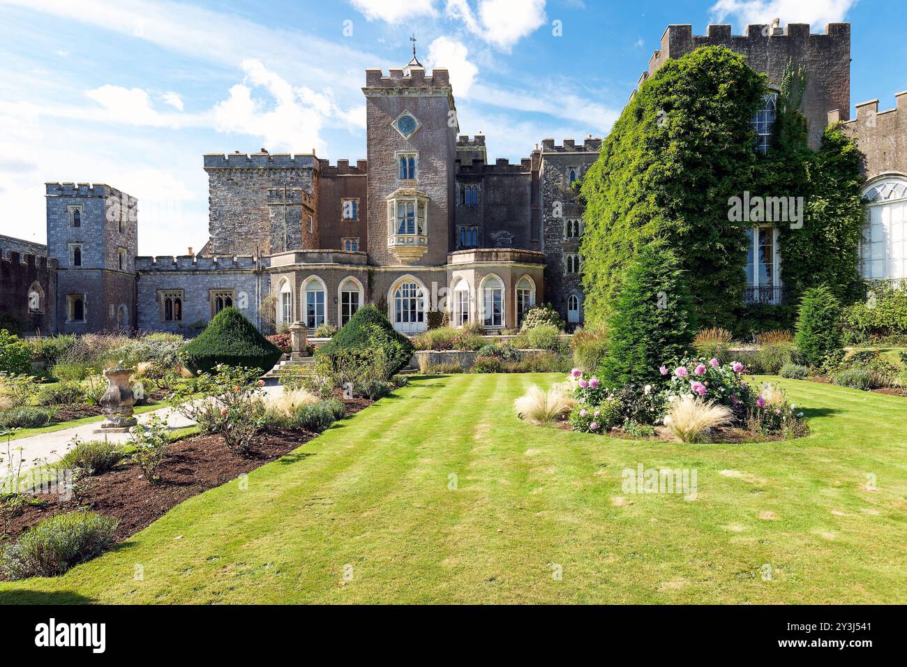 Powderham castle hi-res stock photography and images - Alamy