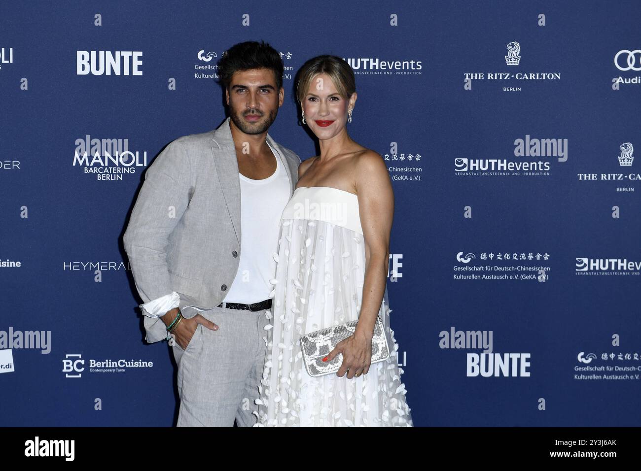 Wolke Hegenbarth mit Freund Oliver Vaid / Verleihung DEUTSCHER ...