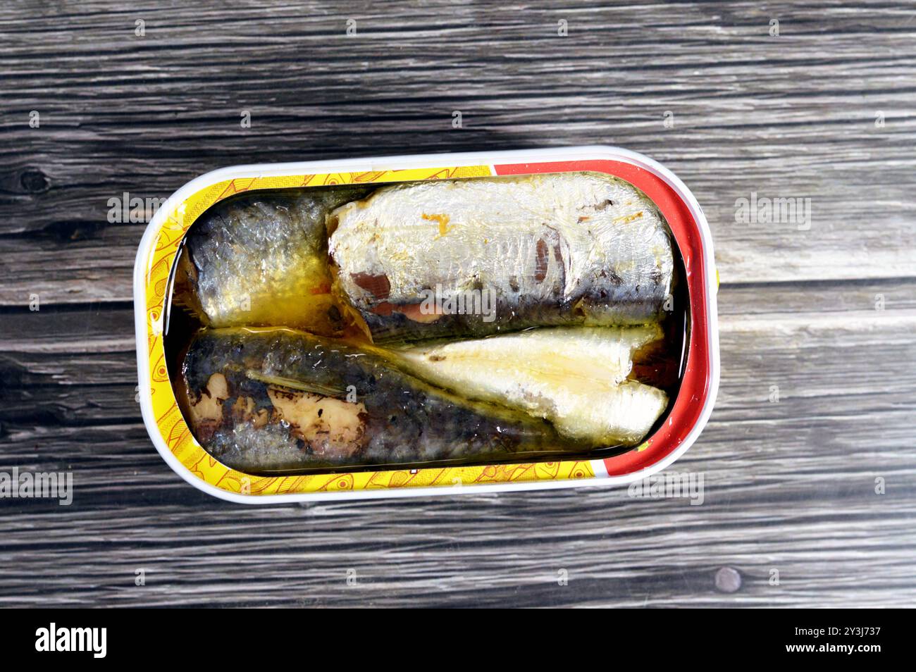 Canned spiced Sardines in vegetable oil, easy opening, sardine fish ...
