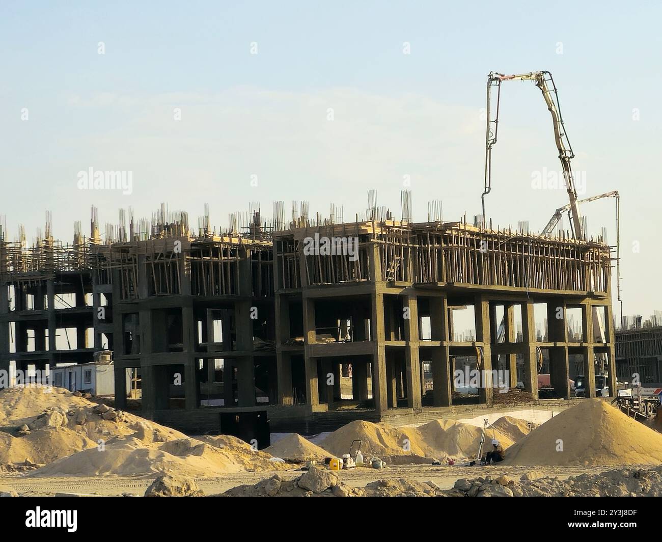 Cairo, Egypt, August 31 2024: New buildings and high rise of ...