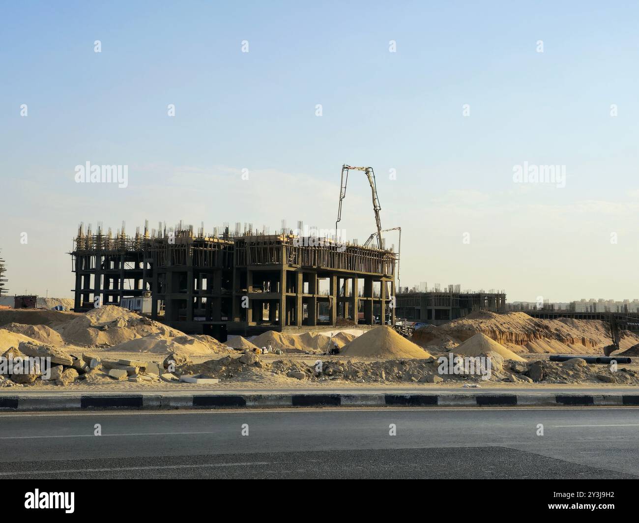 Cairo, Egypt, August 31 2024: New buildings and high rise of ...