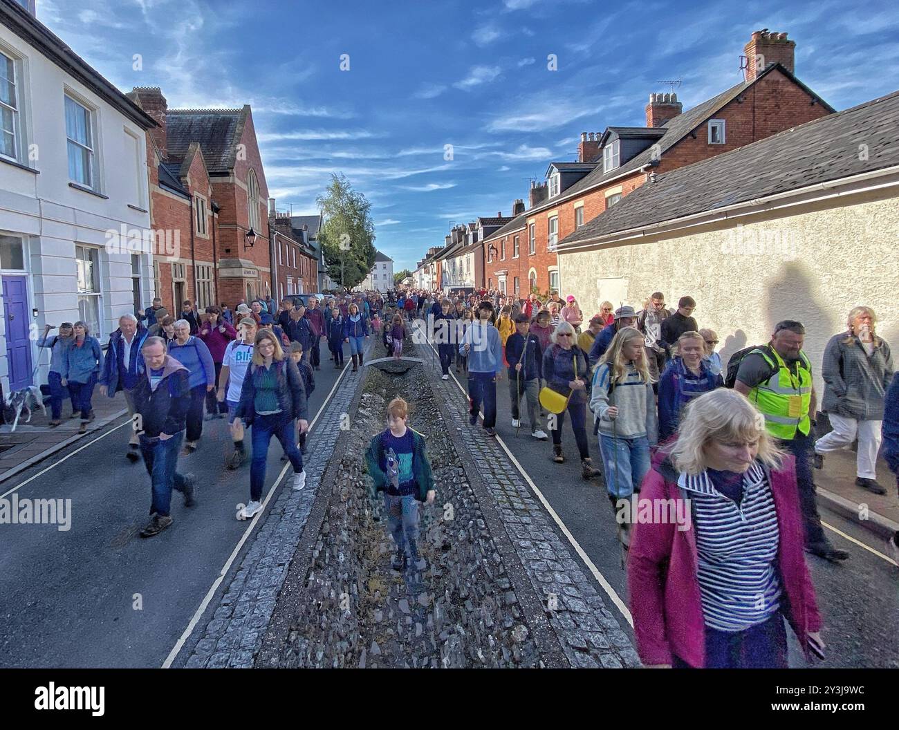Tiverton, Devon, UK. 14th Sep, 2024. Septennial Perambulation of ...