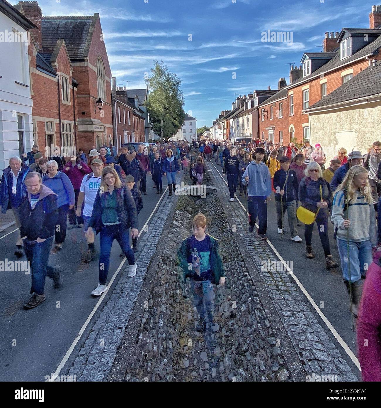 Tiverton, Devon, UK. 14th Sep, 2024. Septennial Perambulation of ...
