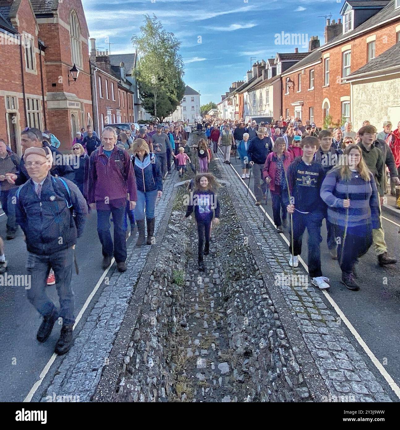 Tiverton, Devon, UK. 14th Sep, 2024. Septennial Perambulation of ...
