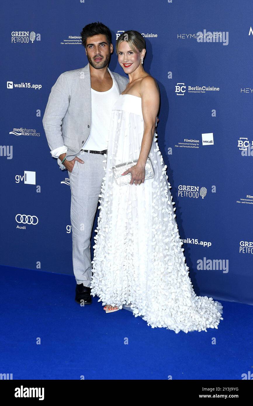 Wolke Hegenbarth und Oliver Vaid bei der Verleihung vom "Deutschen ...