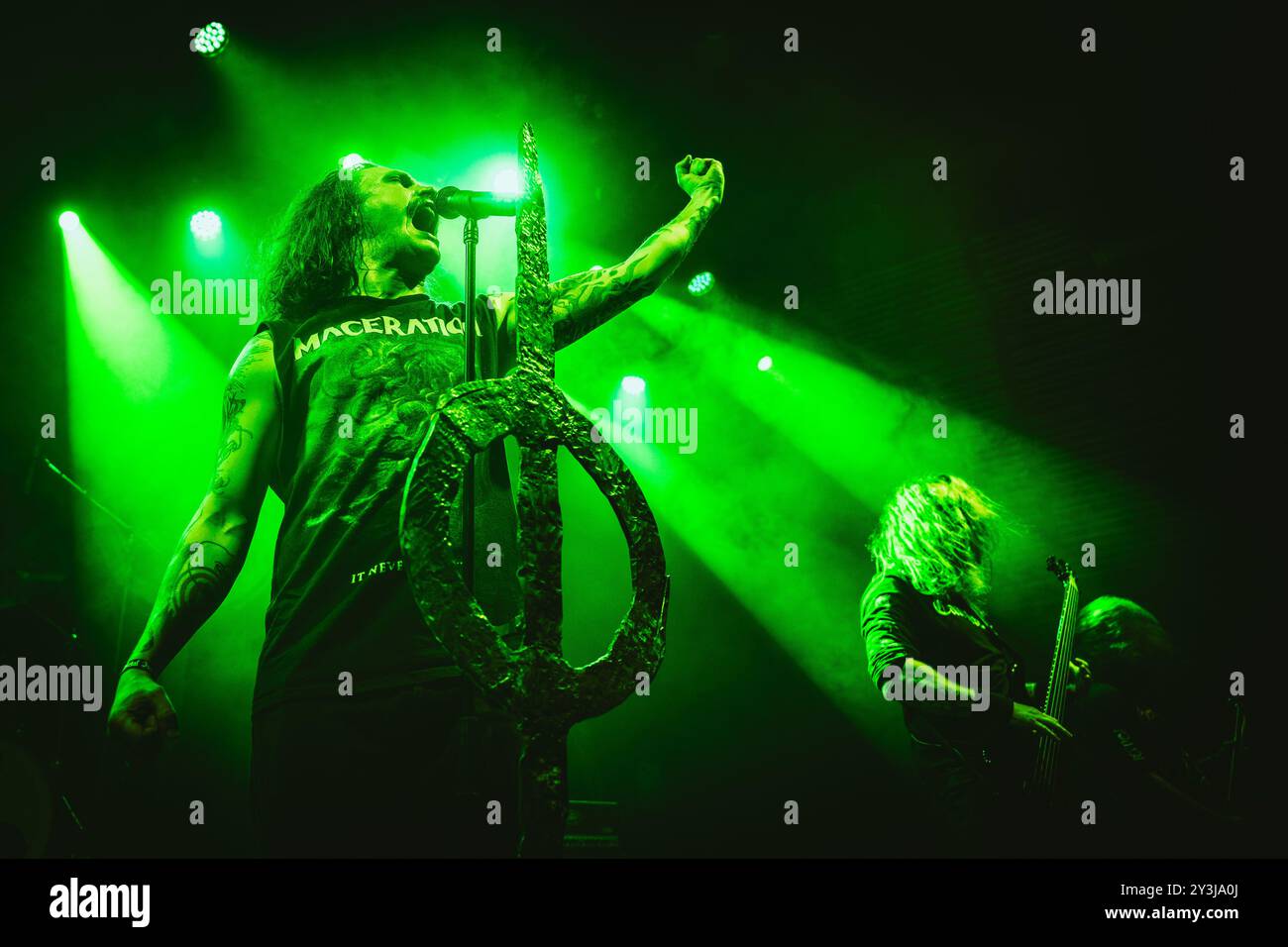 Copenhagen, Denmark. 13th, September 2024. The Danish death metal band ...