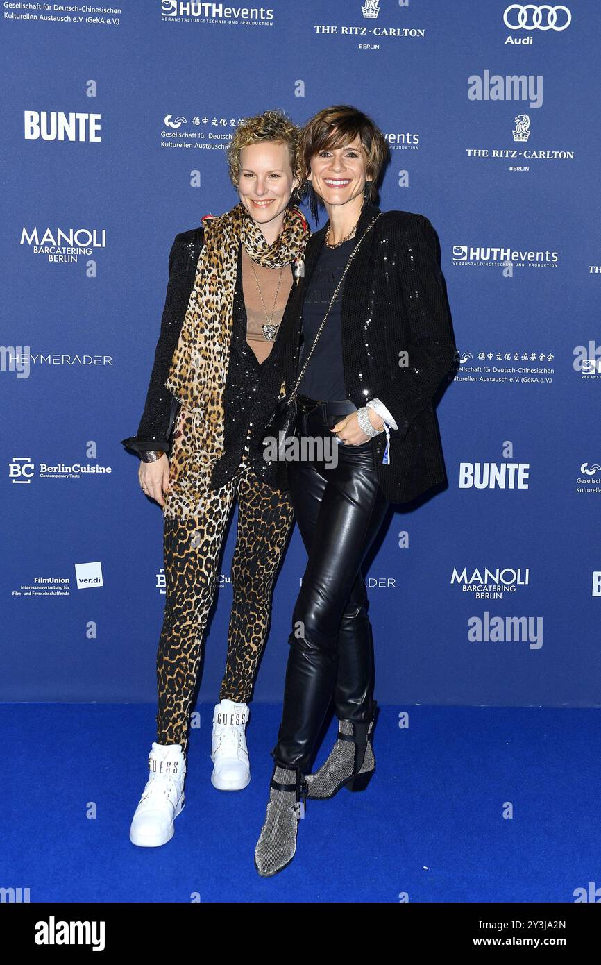 Stefanie Henn und Christina Hecke bei der Verleihung vom "Deutschen ...