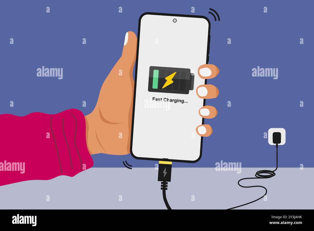 Indoor charging Stock Vector Images - Alamy