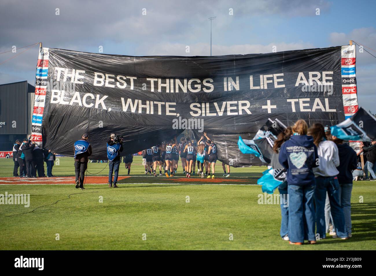 Adelaide, Australia, September 14th 2024: The Port Adelaide power ...