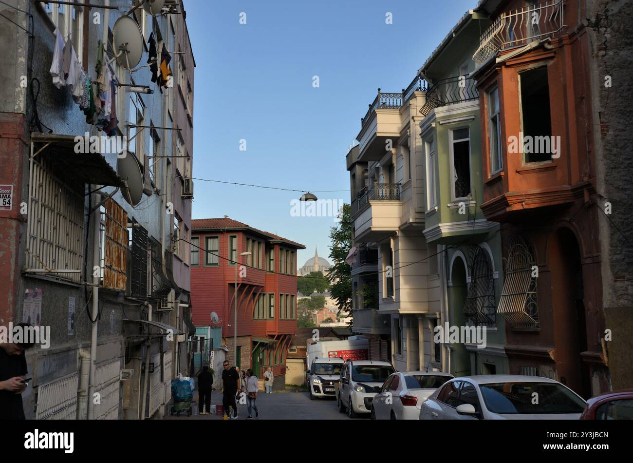 old houses, Fatih, Istanbul, Turkey, Europe-Asia Stock Photo - Alamy