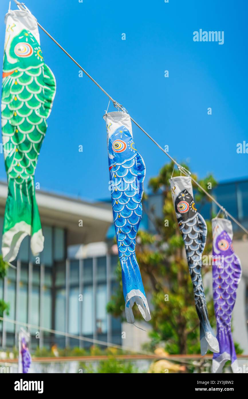TOKYO SKYTREE TOWN Carp Streamer (Koinobori) Festival Stock Photo - Alamy