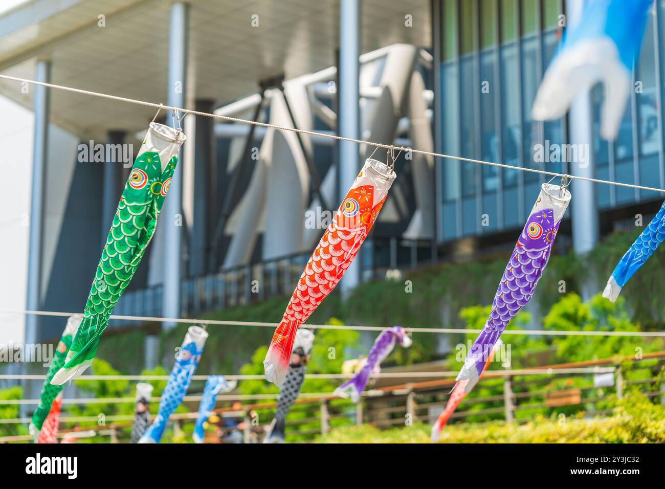 TOKYO SKYTREE TOWN Carp Streamer (Koinobori) Festival Stock Photo - Alamy