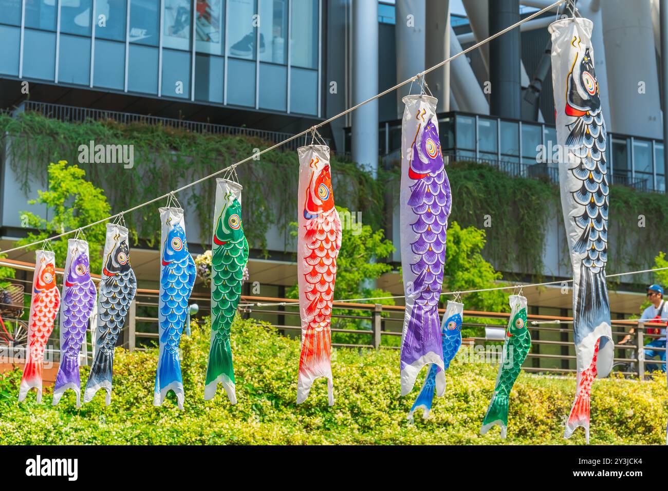 TOKYO SKYTREE TOWN Carp Streamer (Koinobori) Festival Stock Photo - Alamy
