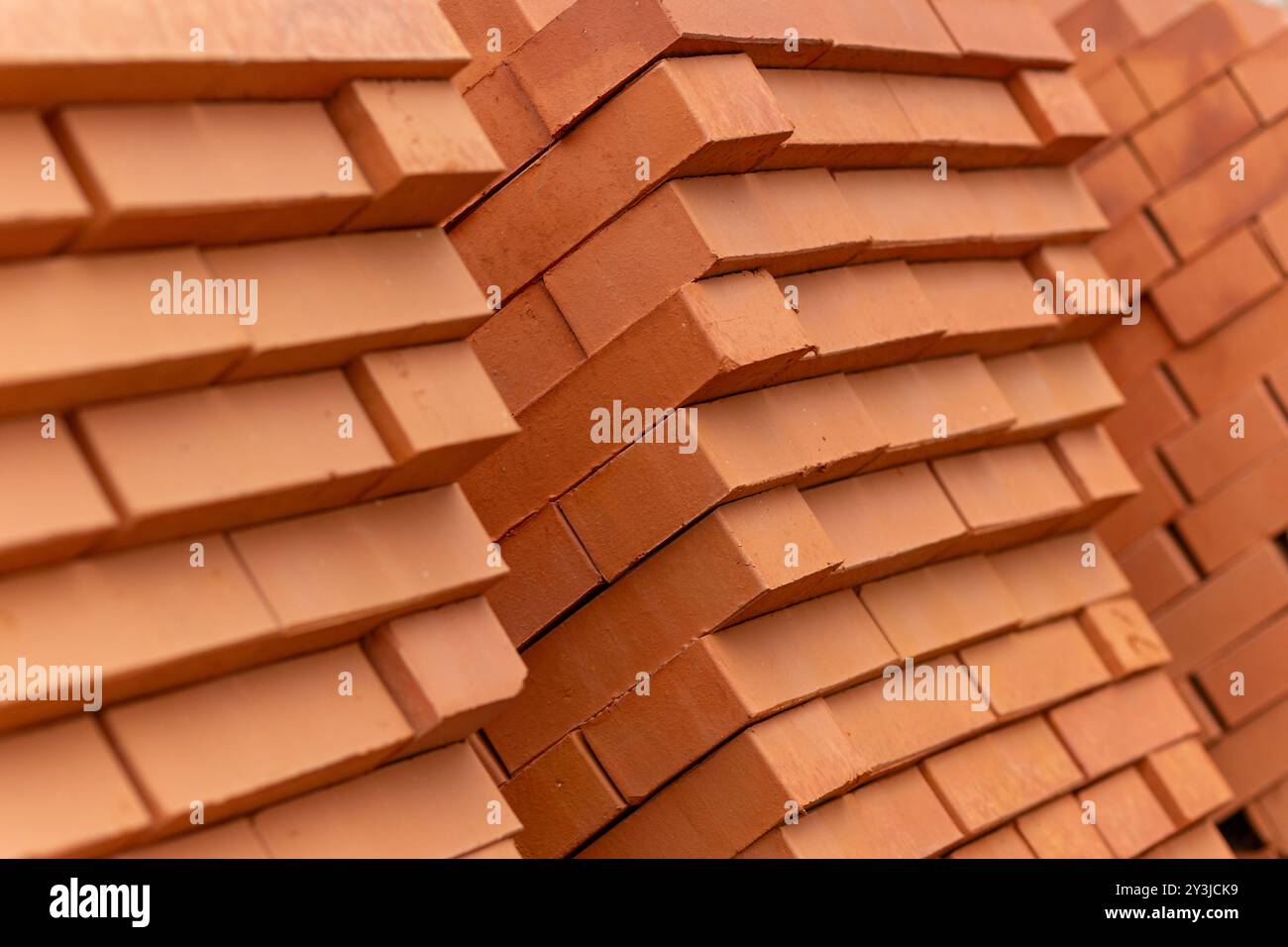 Orange yellow brick wall texture hi-res stock photography and images - Alamy