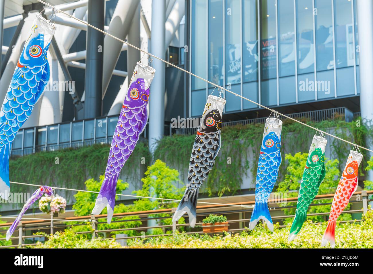 TOKYO SKYTREE TOWN Carp Streamer (Koinobori) Festival Stock Photo - Alamy
