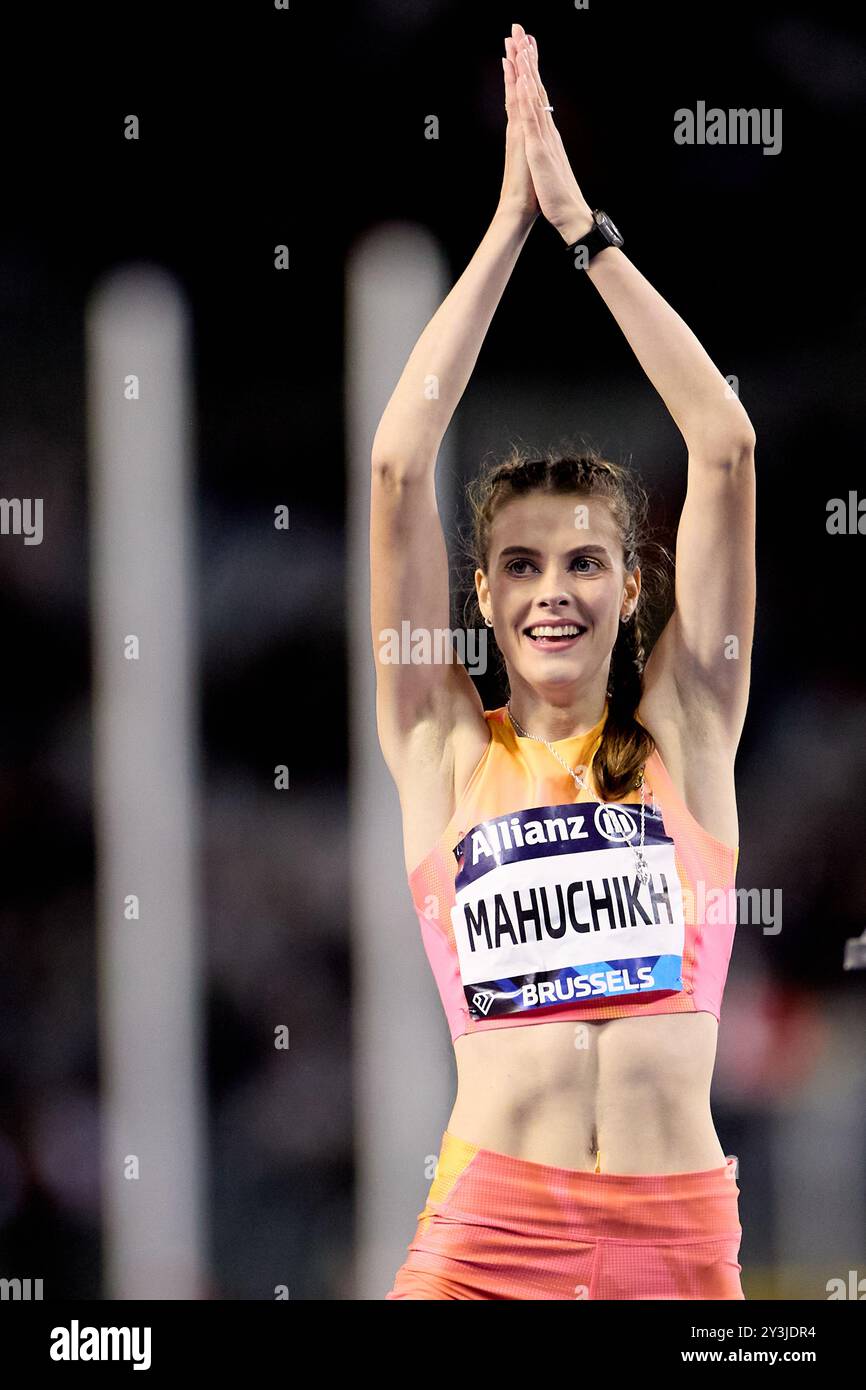 Brussels, Belgium. 13th Sep, 2024. Yaroslava Mahuchikh of Ukraine ...